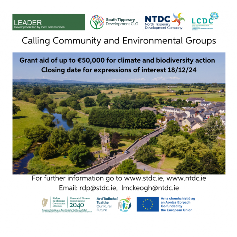 LEADER TARGETED CALL – ENHANCING TIPPERARY’S ENVIRONMENT 2024